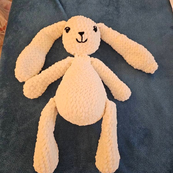 The Boho Bunny Stuffie Crochet Pattern | Rabbit Crochet Pattern ...