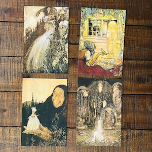 Fairy Tale Illustrations on Refrigerator Magnets. Poland - Etsy