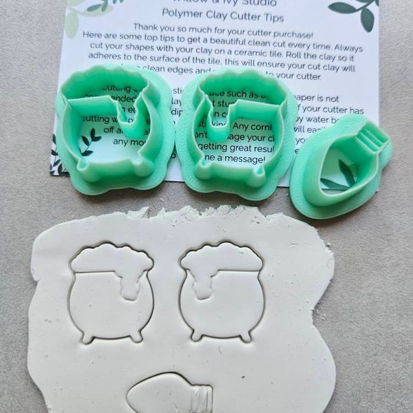Polymer Clay Cutter, Woodland Animal Autumn Stud Pack Cutter, Cutter ...