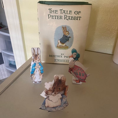 INSTANT DOWNLOAD LARGE Peter Rabbit Cut Out Table Stands 10 Characters ...