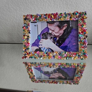 Diamonds & Stone Mix Picture Frame - Etsy