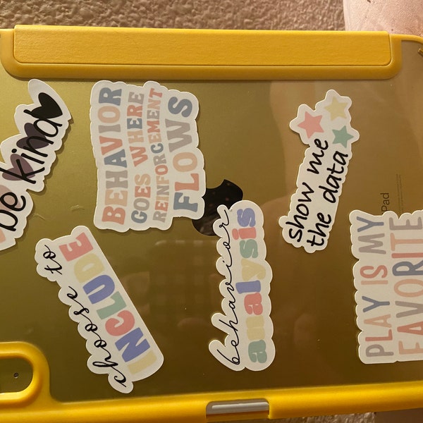 Behavior Analysis Sticker Pack | Laptop & Water Bottle Sticker Decal - Etsy