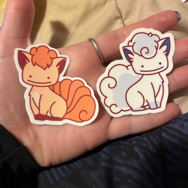 Ditto Eeveelution Sticker Set | Vinyl | Pokemon | Waterproof - Etsy