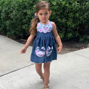 Eden Dress and Top PDF Sewing Pattern, Including Sizes 12 Months 14 ...