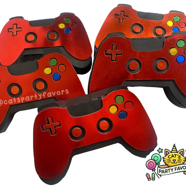 Video Game Controller Gift Box Svg, Video Game Box Svg Cut File, Video ...
