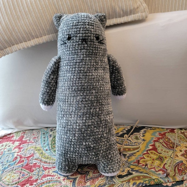 Big Long Cat Crochet Pattern. Create You Own Big Long Cat Amigurumi ...