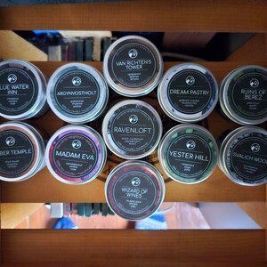 Bells Hells Candles Handmade Critical Role Campaign 3 D&D Housewarming ...