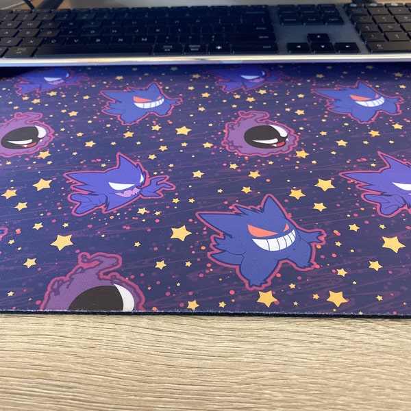 Ghost Types Mousepad | Deskmat | Playmat - Etsy
