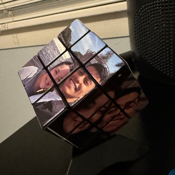 Custom Photo Puzzle Cube - Standard Shipping - Etsy