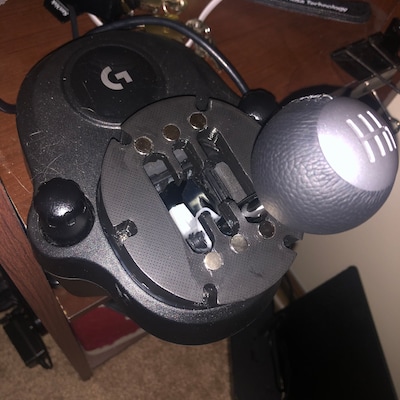 Logitech Driving Force Top Mount Magnetic H-shifter G25 G27 G29 G920 ...