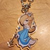 Nintendo Princesses - Keychain/sticker/button Charms - Etsy