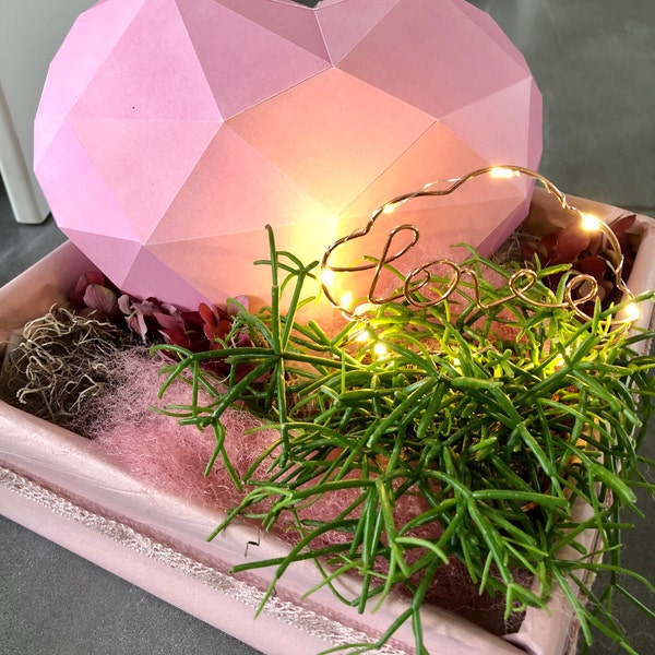 Rabbit Gift Box, Bunny, Low Poly Banny, Bunny Gift Box, Papercraft 3D ...