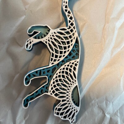 Cat Laser Cut File, Layered Svg, Vector Design, Dxf File for Laser ...