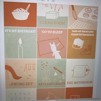 240 Editable Boho Kids Routine Cards + 10 Charts Mega Pack Natural ...