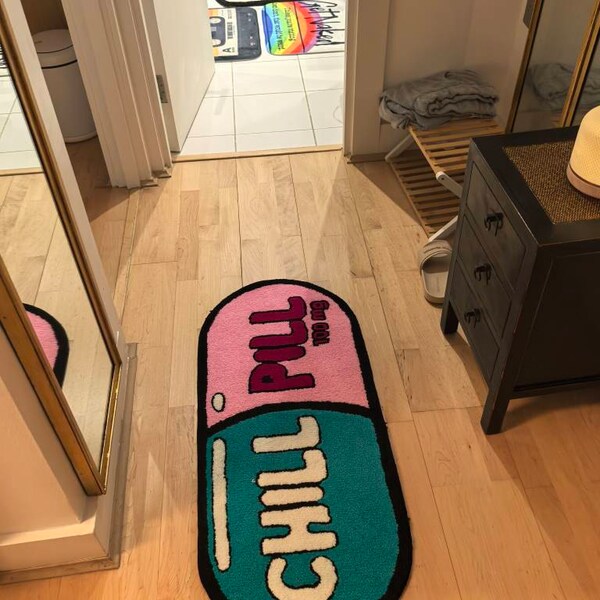 Leopard Tufted Rug, Custom Rug, Animal Rug, Fun Area Rug, Bedroom Rug ...