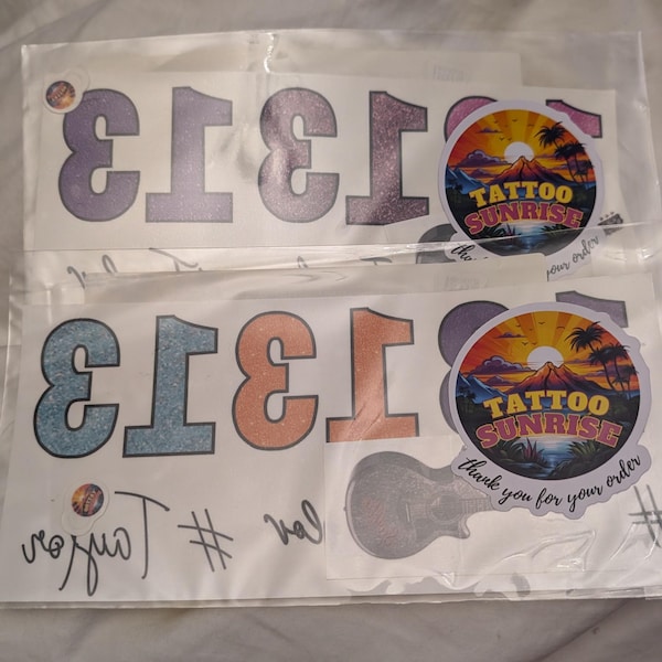 Robins Temporary Tattoo / Robin Mum Dad / Robin Nan Grandad / Robin ...