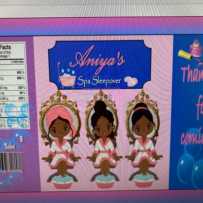 African American Spa Girls Clipart Vector Spa Girl, Spa Party Clipart ...