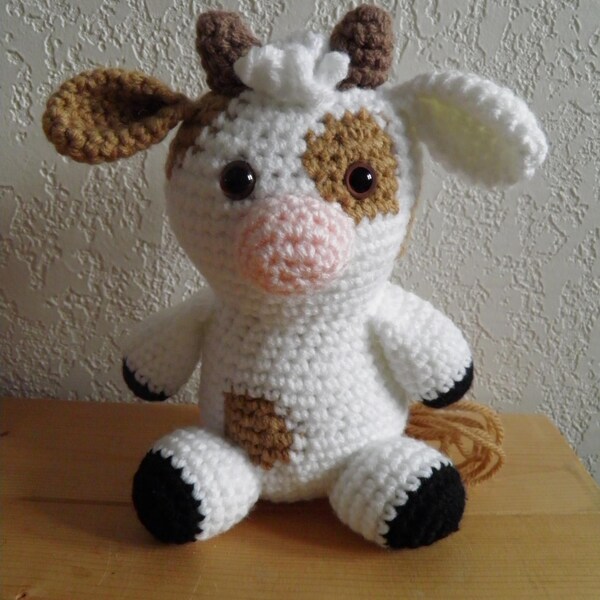 Connie the Cow Plush Crochet PATTERN - Etsy