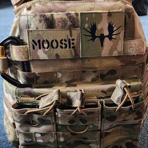 3x5in Custom Callsign Patch IR Patch Infrared Reflective Patches ...