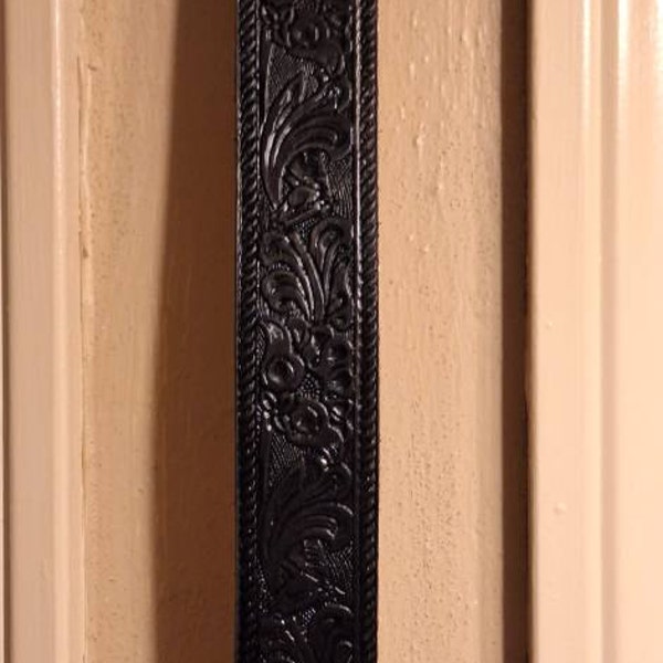 Personalized Leather Belt / Western Scroll / Horse Head / Floral / Free ...