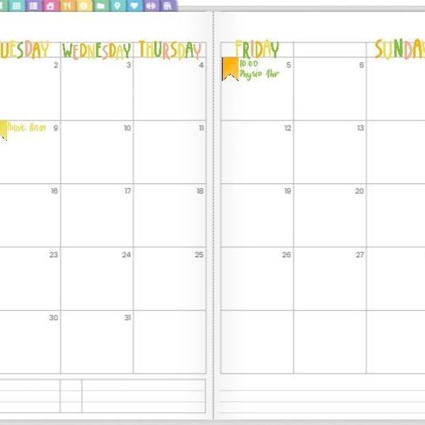 School Days Digital Planner Stickers | Goodnotes, iPad and Android ...