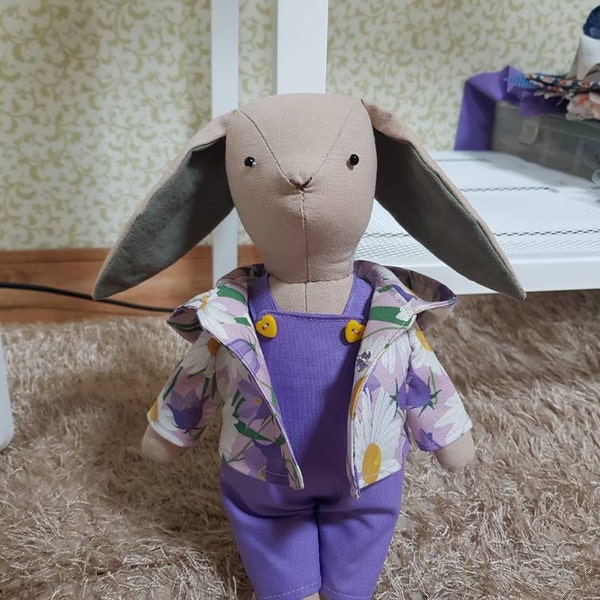 Miniature Coat PDF Sewing Pattern / Reversible Doll Jacket With Hood or ...