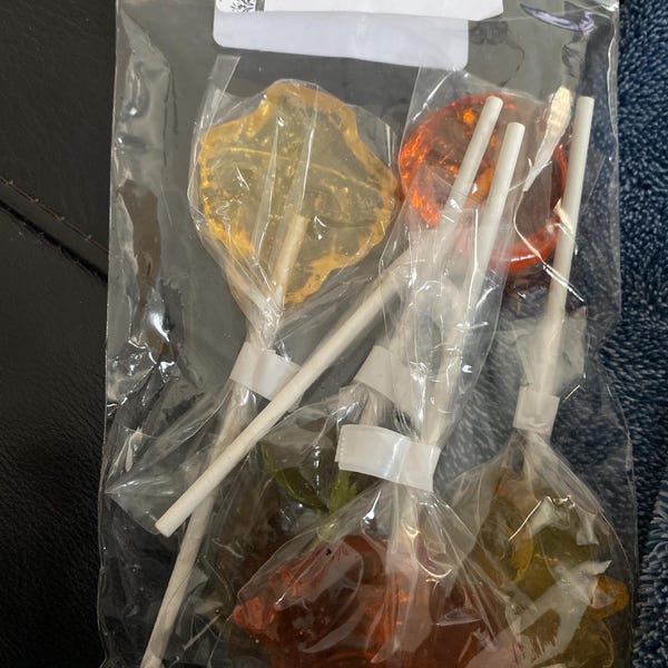 Easter Clear Toy Candy, Barley Lollipops - Etsy