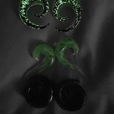 Steel Septum Stretching Kit choose 3 Sizes pincher Taper Horseshoe Nose ...