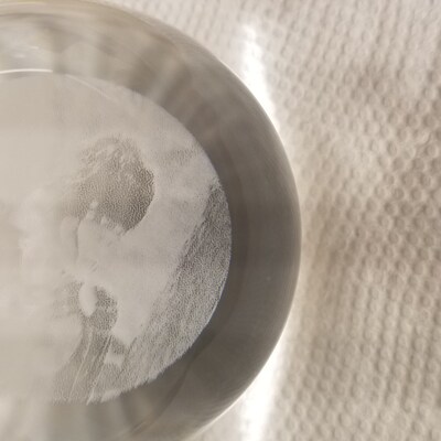 Custom 3D Photo Crystal Ball, Personalized Photo Crystal Sphere ...