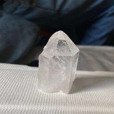 Clear Quartz Standing Point Standing Clear Crystal Rough Crystal Point ...