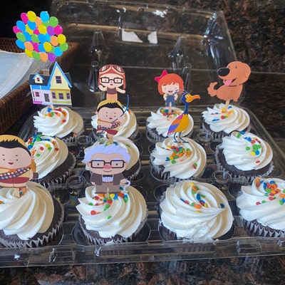 Up Cupcake Toppers - Etsy