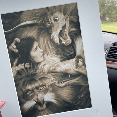 Limited Print of My Pastel Drawing of Sarah and the Fireys From ...