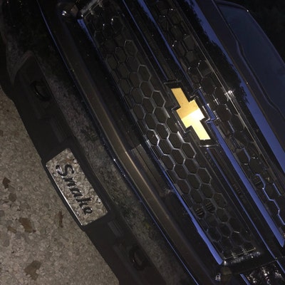 Custom Mirror bronze License Plate, Car Tag, Personalized Car Tag ...