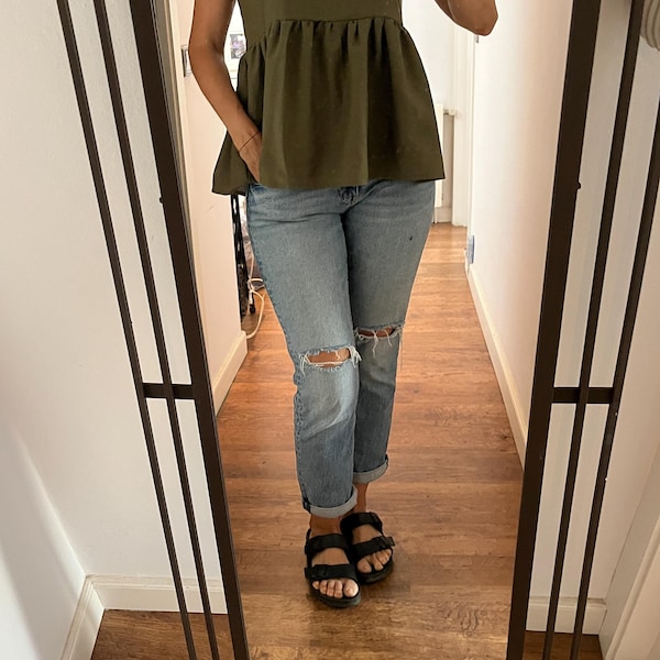 Tank Singlet Top Women's PDF Sewing Pattern, Racerback Tank Top ...