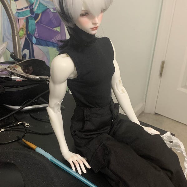 BJD Doll Full Set 1/4 BJD Fullset Posable Art Doll Ball Jointed Dolls ...