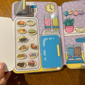 Printable DIY Project Dream Dollhouse With Paper Dolls Busy Book ...