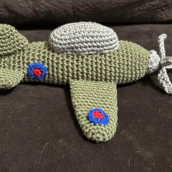 WW2 Spitfire Crochet Pattern PDF Only - Etsy