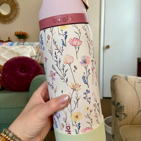 Owala Freesip 32oz Custom Wildflower Spring Fling Insulated Tumbler - Etsy