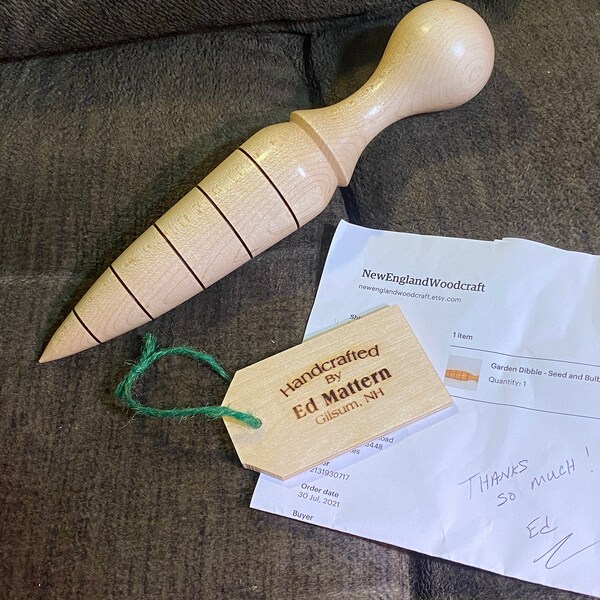 Garden Dibble - Seed and Bulb Planting - Etsy