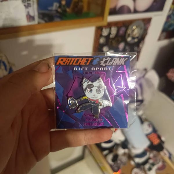 Ratchet and Rivet Enamel Pin + Free Sticker - Etsy