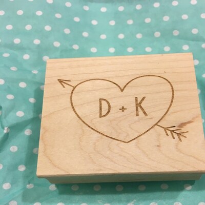 Monogram Wedding Stamp, Wedding Stamp With Initials, Save the Date ...