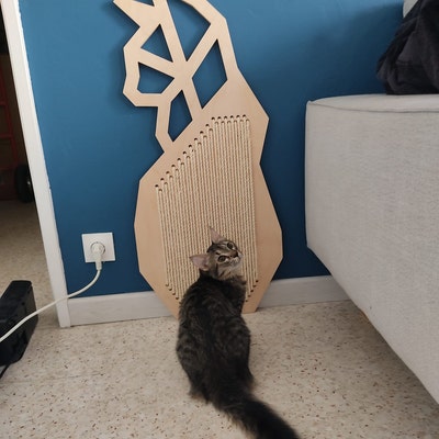 NEKO Scratching Post for Cats, Wall Mounted Scratching Post, Cat ...