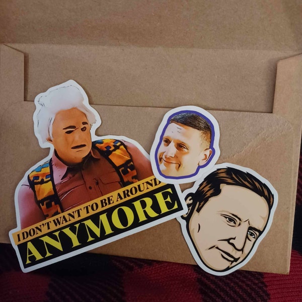 I Think You Should Leave Tim Robinson Brian's Hat Sticker 2 Styles ...