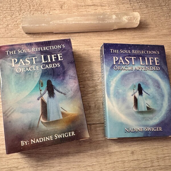 Past Life Oracle Deck Set With Travel Bag - Etsy