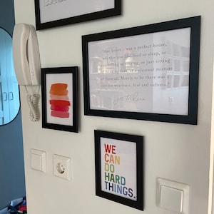 We Can Do Hard Things Download, Printable Art, Inspirational Quote ...