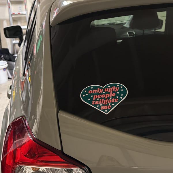 TRAF - Now Read It Backwards Bumper Sticker or Magnet | Funny Sticker ...