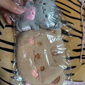 Pepper Cat Plush Keychain Kawaii Cat Keychain, Plush Keyring, Plushie ...