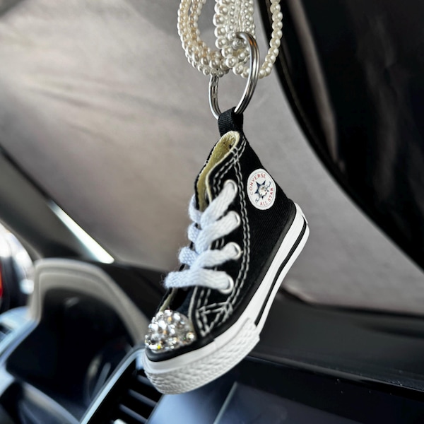 Converse Key Chain-swarovski Crystal Shoe-bling Key Chain-back Pack ...