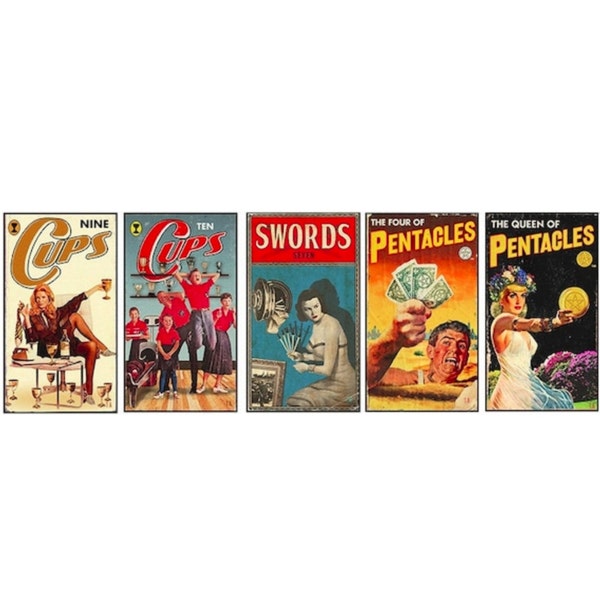 The Pulp Tarot -- Full Tarot Deck! - Etsy