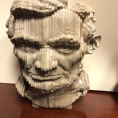 Woman Torso Sculpture Sliced Vector Template 25cm, Female Torso ...